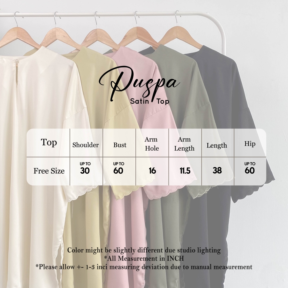 Puspa Satin Top